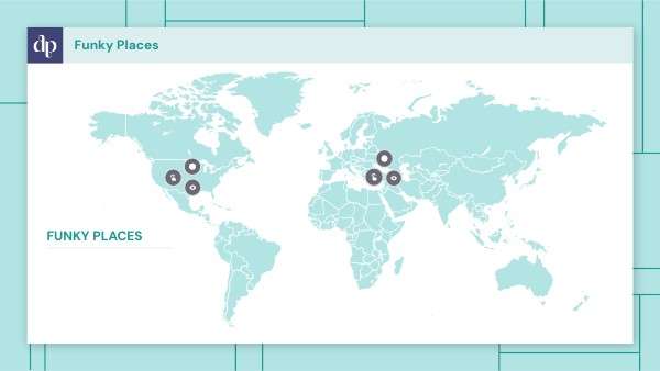 Funky Places | Genially