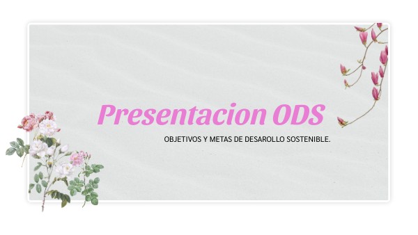 PRESENTACIÓN PAZ ODS N 16 | Genially