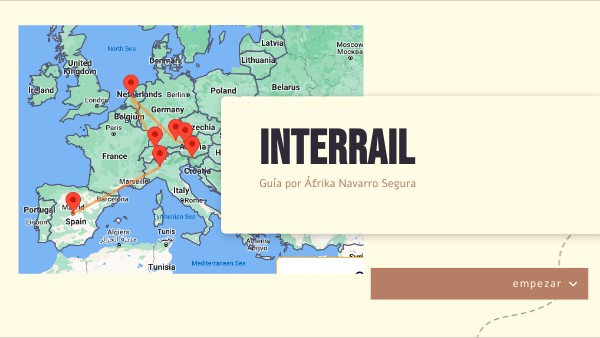 INTERRAIL de Áfrika Navarro | Genially