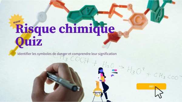 Quiz risque chimique - bloc 3