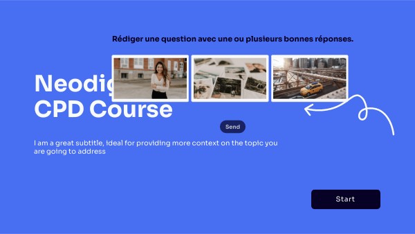 Cours de formation continue néo-digital | Genially