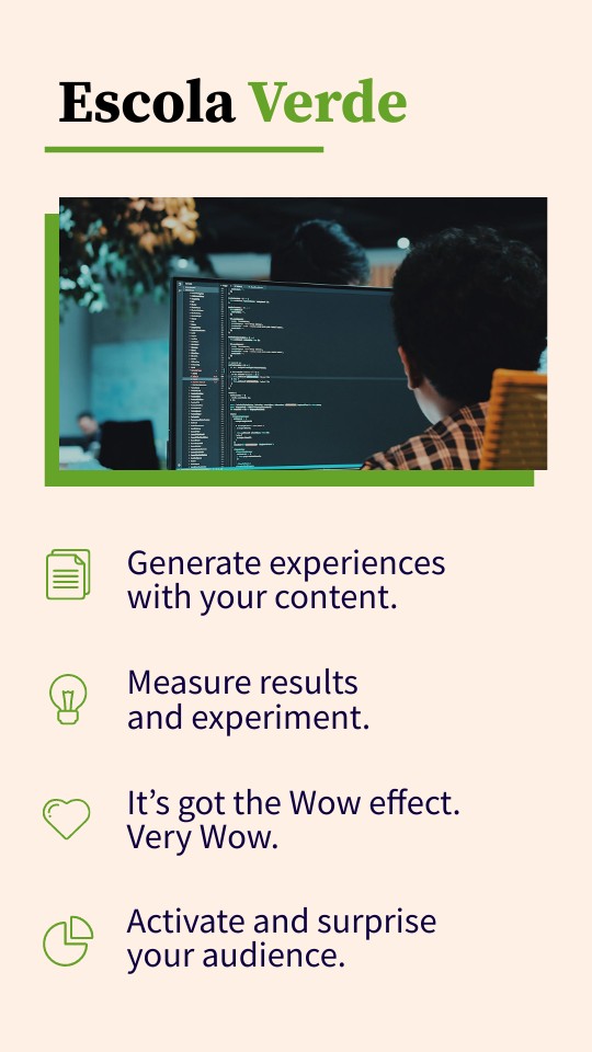 Basic interactive presentation mobile