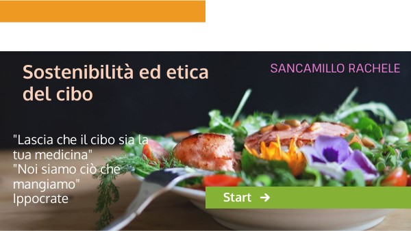 Sostenibilità ed etica del cibo
