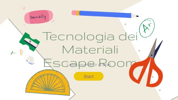 Escape Room Tecnologia dei Materiali | Genially