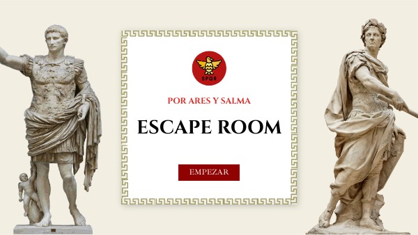 Escape Room Latín | Genially