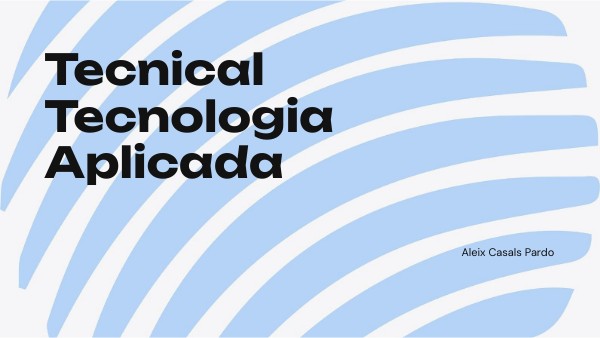 T.F.G. Tecnical