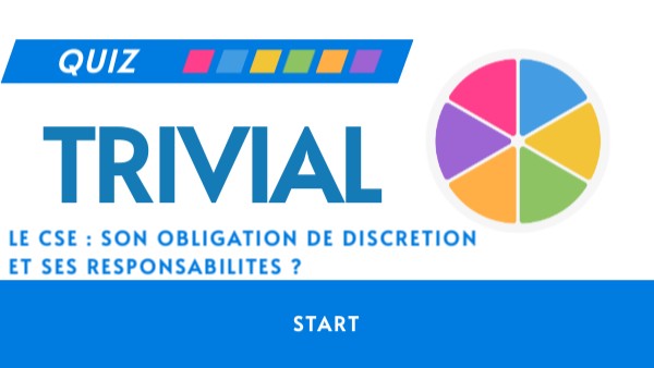 Quiz CSE responsabilités
