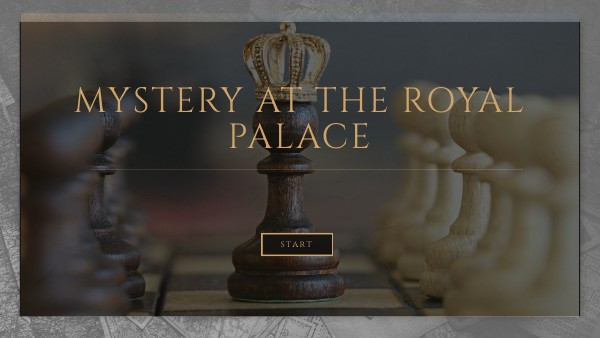 Mystery at the Royal Palace Jonas | Genially