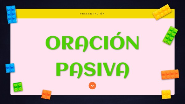 ORACIÓN PASIVA | Genially