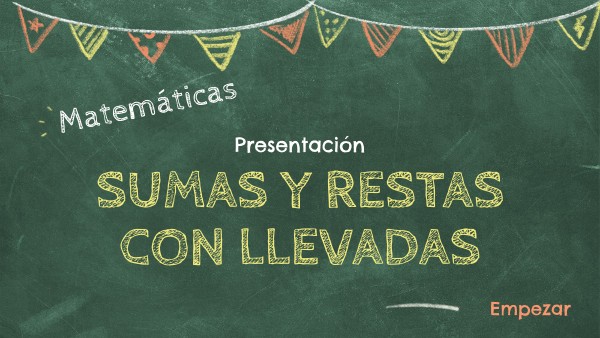 Sumas y restas con llevadas | Genially