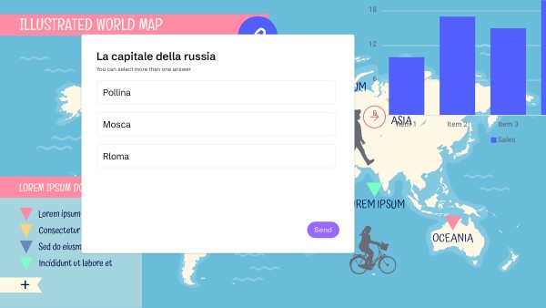 ILLUSTRATED WORLD MAP | Genially