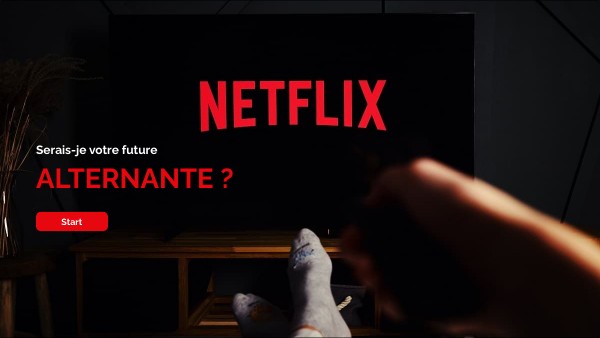 CV interactif netflix