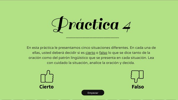 Práctica 4 | Genially