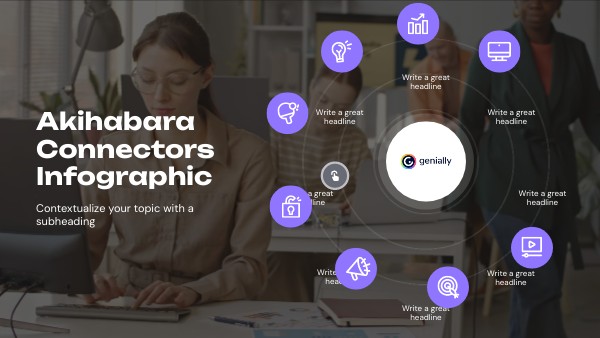 Akihabara Connectors Infographic