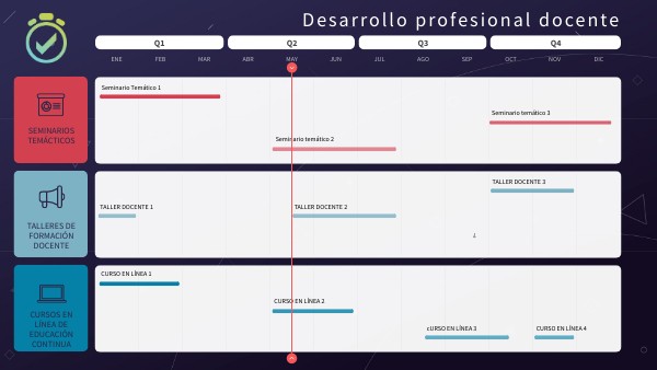 calendario para el profesor | Genially
