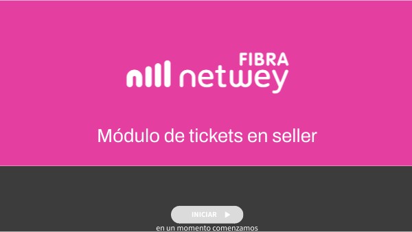 Módulo de tickets en seller | Genially