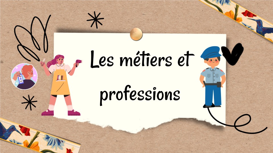Les professions et les métiers | Genially