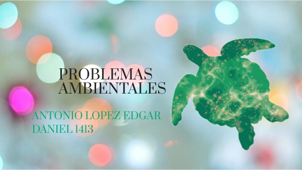 Problemática ambiental