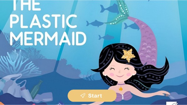 The plastic mermaid