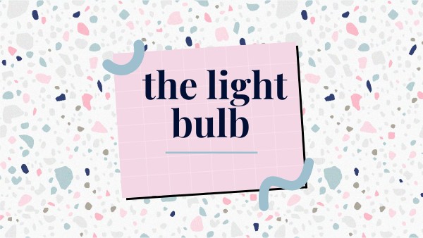 The light bulb