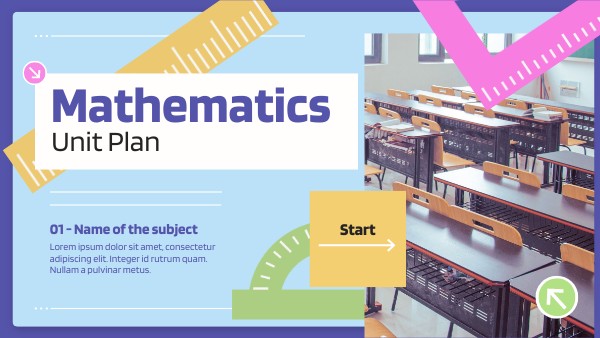 Math Lesson Plan | Genially