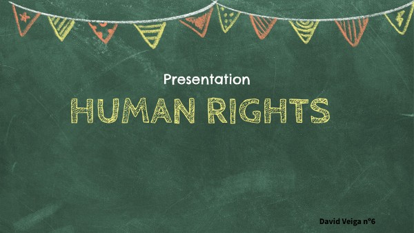 Human Rights apresentation | Genially