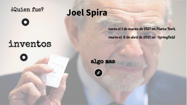 un poco de la historia de Joel Spira | Genially