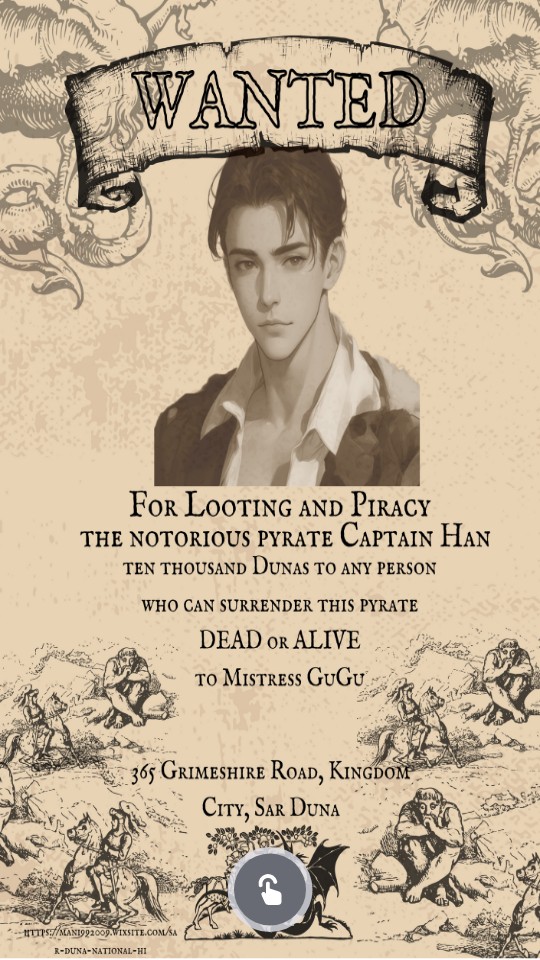 Wanted interactive card