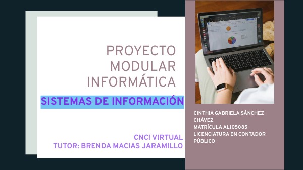 Proyecto Modular Sistemas de información