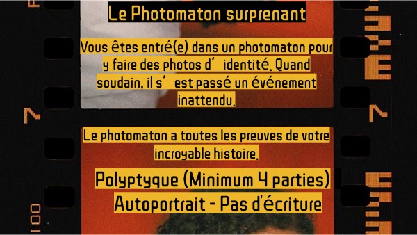 4° - Le Photomaton surprenant