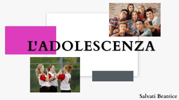 L'adolescenza | Genially