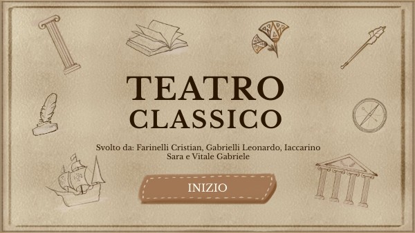 teatro classico | Genially
