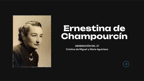 Ernestina de Champourcín
