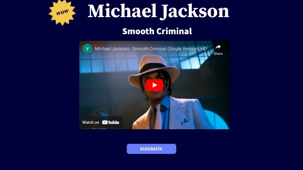 Michael Jackson Smooth criminal