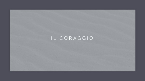 Coraggio