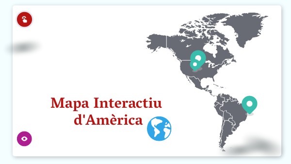 Mapa Amèrica | Genially