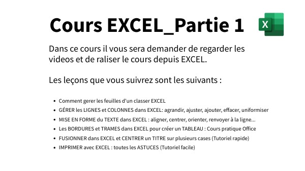 Cours_EXCEL_01 | Genially