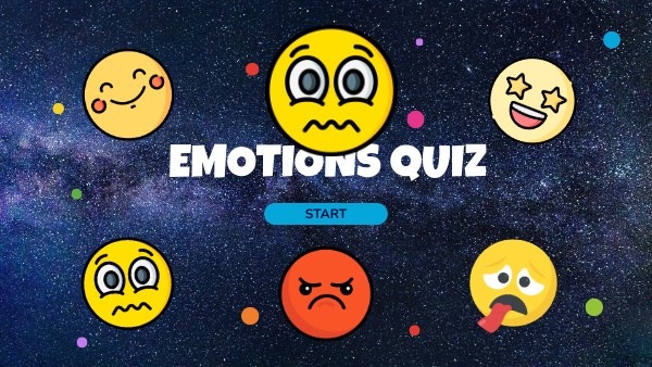 EMOTIONS QUIZ (Y1 Starter)