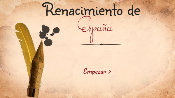 El Renacimiento de España