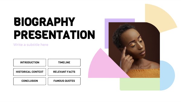 Biography presentation | Genially