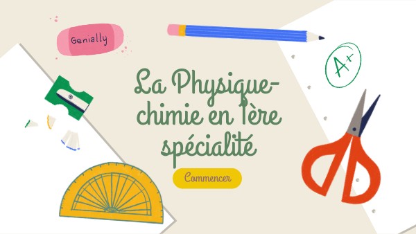 Quiz Physique-Chimie 1ère spé | Genially