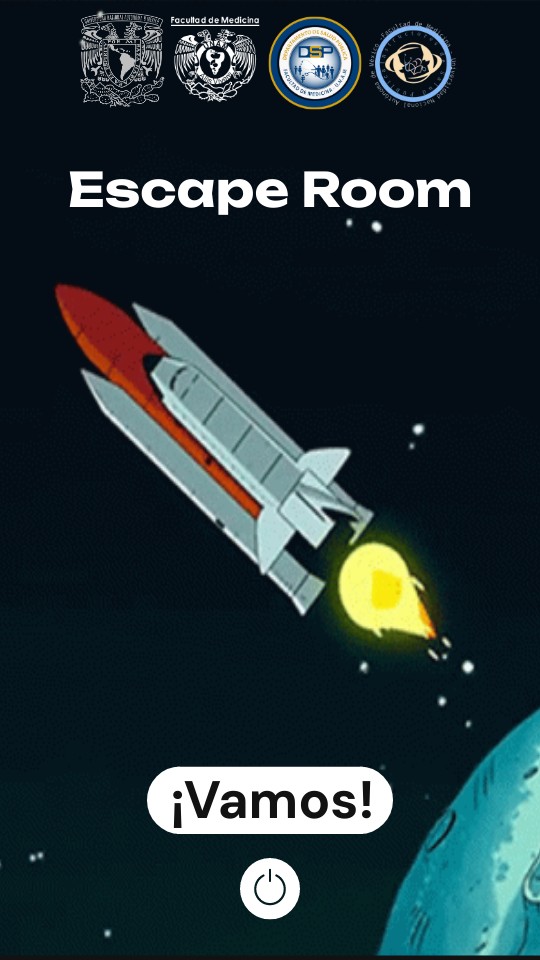 Escape room espacial