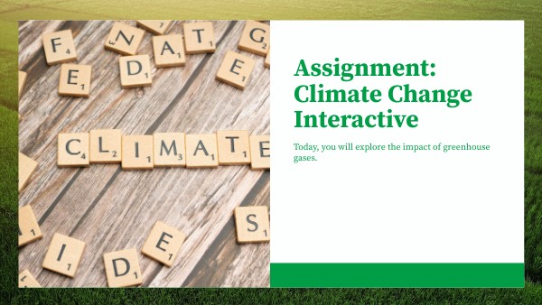 Climate Change Interactive