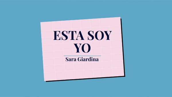 Esta soy yo