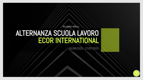 Stage Ecor