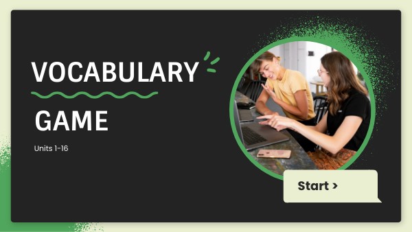 Learning english, vocabulary | Genially