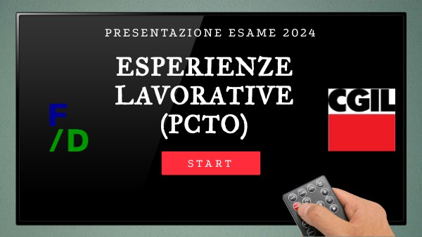 PRESENTAZIONE ESAME 2024