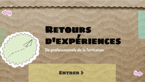 Retours d'experience