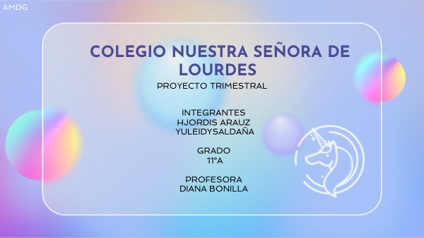 Presentación Startup Unicornio