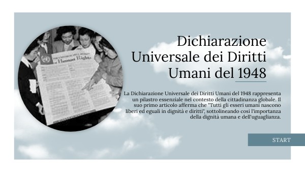DICHIARAZIONE UNIVERSALE DEI DIRITTI UMANI DEL 1948